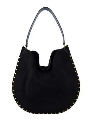 Isabel Marant Étoile Oskan Hobo Soft Bag - Black