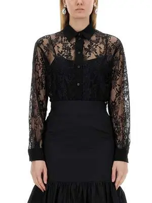 Moschino Lace Shirt - Black