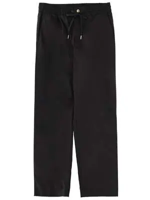Versace Relaxed Fit Joggers With Drawstring - Black