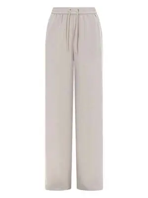 Herno Jogger Pants With Drawstring - Grey