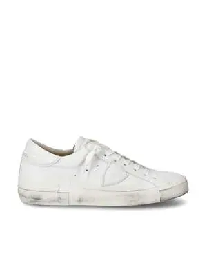 Philippe Model Classic Leather Sneakers - Basic_blanc