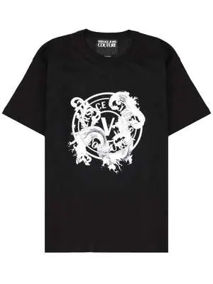 Versace Graphic Logo T-shirt - Black