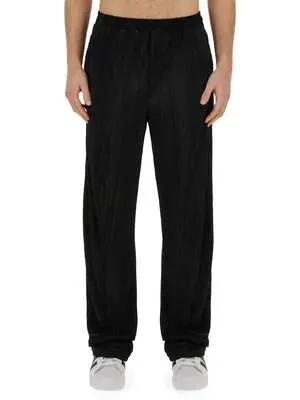 FAMILY FIRST Relaxed Fit Pleated Pants - Black