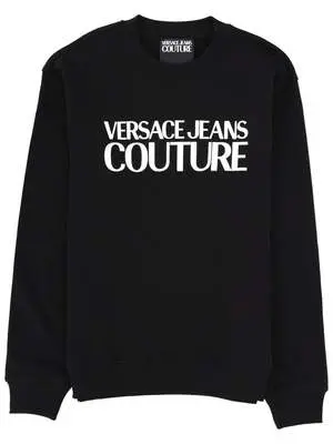 Versace Logo Sweatshirt - Black