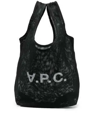 A.p.c. Mesh Tote Bag - Nero