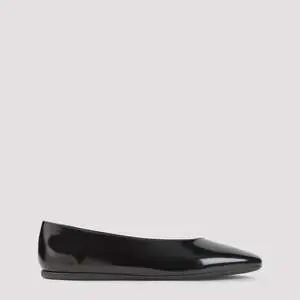 Prada Classic Calf Leather Ballerina Flats