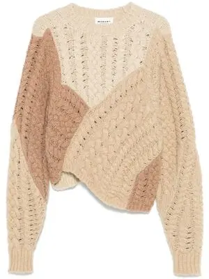 MARANT ETOILE Daryl Knitted Sweater - Beige