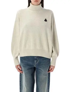 MARANT ETOILE High Neck Sweater - Grey