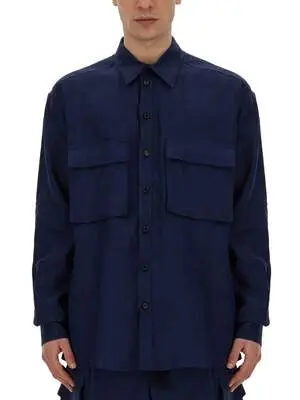Dolce & Gabbana Linen Shirt - Blue