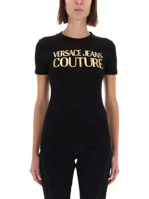 Versace Cotton Blend T-shirt - Black