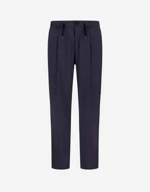 Herno Paintnts Mini Pants - Blu
