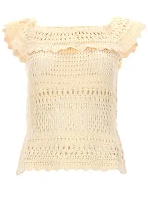 MARANT ETOILE Zaelle Top - Ivory