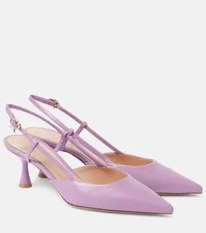 GIANVITO ROSSI GIANVITO ROSSI Ascent Slingback Pumps 55mm Sugar