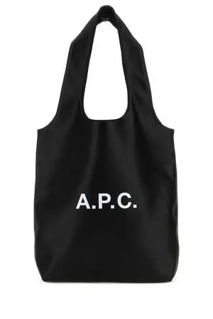 A.p.c. Ninon Mini Tote Handbag - Black