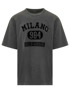 Dolce & Gabbana Graphic T-shirt - Nero