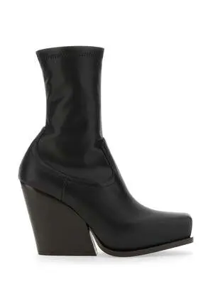 Stella McCartney High Heel Cowboy Boots - Black