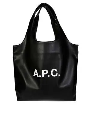 A.p.c. Mini Tote Handbag Ninon - Nero
