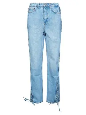 ROTATE BY BIRGER CHRISTENSEN ROTATE Twisted Lacing Jeans Blu