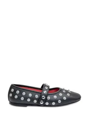 Stella McCartney Ballerina Flats With Stretch Alter Design - Black
