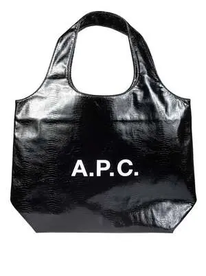 A.p.c. Tote Handbag Mini Ninon - Nero
