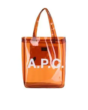 A.p.c. Transparent Mini Tote Bag - Darkbrown