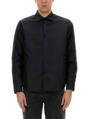 Aspesi Long Sleeve Shirt Jacket - Black