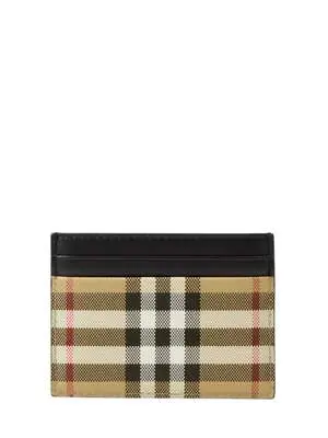 Burberry Printed Canvas Card Holder - Beige