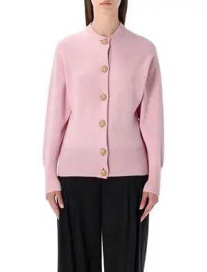 Balmain Eco-cashmere Buttoned Cardigan - Pink