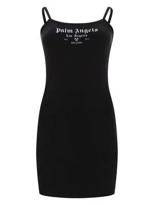 Palm Angels Chic Mini Dress For Ss26