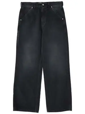 Marni Wide-leg Cotton Jeans - Black