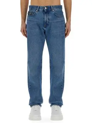 Versace Regular Fit Jeans - Denim