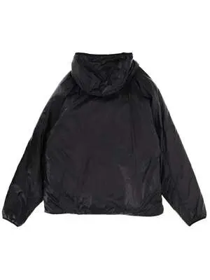Herno Quilted Ripstop Hooded Jacket - Black