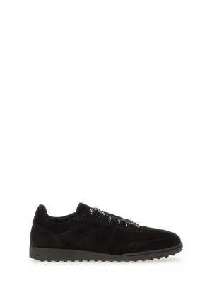 A.p.c. Moe" Cowhide Leather Sneakers - Black