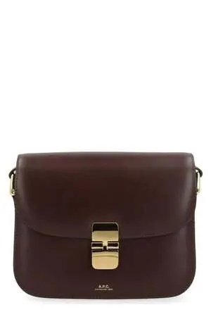 A.p.c. Mini Grace Bag - Cafe