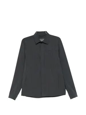 Herno Shacket In Tech-merino - Ferro