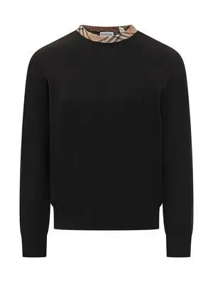 Burberry Wool Sweater - Black