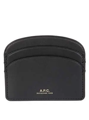 A.p.c. Mini Cardholder Chic And Functional - Nero