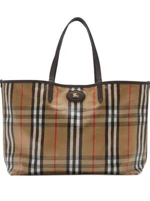 Burberry Equestrian Knight Handbag With Pouch 38 X 16.5 X 28 Cm - Brown