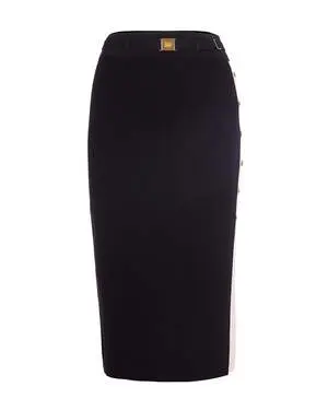Elisabetta Franchi Belted Mini Skirt