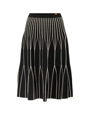 Elisabetta Franchi Striped Skirts