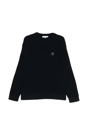 Maison Kitsuné Ribbed Cotton Jumper - Classynavy