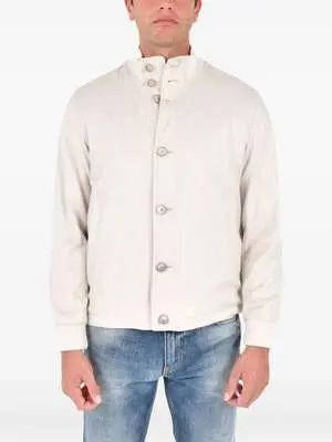Herno Stylish Bomber Jacket - Chantilly