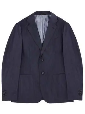 Giorgio Armani Single-breasted Blazer - Blue