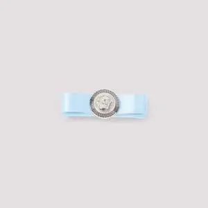 Versace Barrette With Medusa Logo - Blue