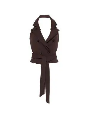 Elisabetta Franchi Chic Mini Vest For Ss26