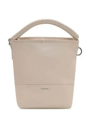 Burberry Single Handle Bucket Bag With Front Logo