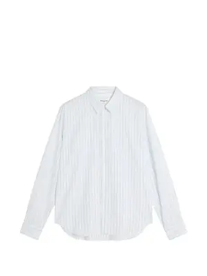 Maison Kitsuné Striped Casual Shirt - Bluewhite