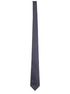 Giorgio Armani Silk Tie Spring/summer 2026 Collection - Blue