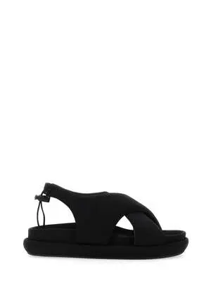 GIA BORGHINI Chunky Sandals With Drawstring Closure