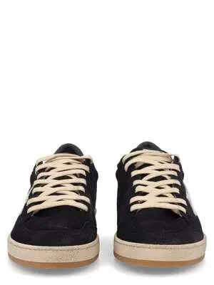 GOLDEN GOOSE Premium Leather Lace-up Sneakers - Black